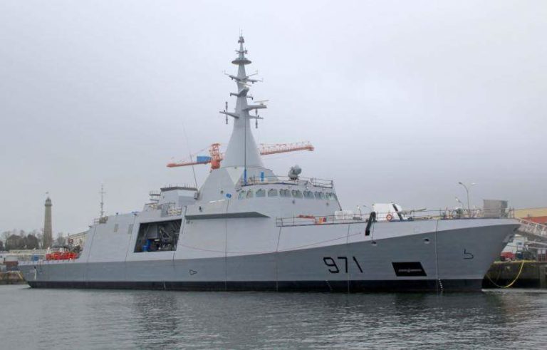 First Egyptian Navy DCNS Gowind 2500 corvette launched for sea trials ...