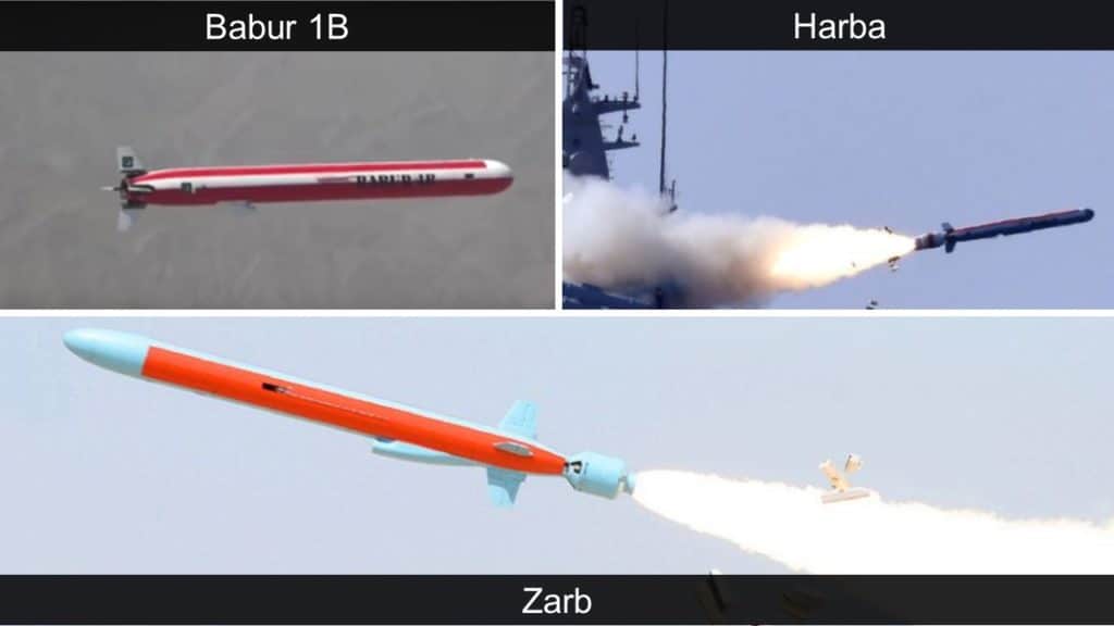 Overview: Babur 1B, Zarb and Harba Cruise Missiles - Quwa
