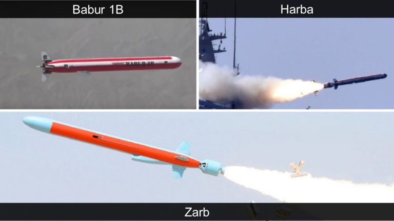 Overview: Babur 1B, Zarb and Harba Cruise Missiles - Quwa