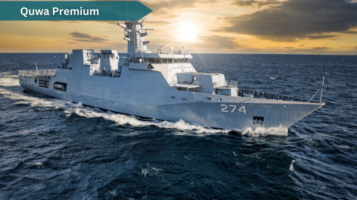 Pakistan Navy Gets Second Damen OPV 2600 - PNS Yamama